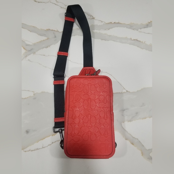 Coach | Bags | Coach Sullivan Pack In Signature Smooth Calf Leather ...